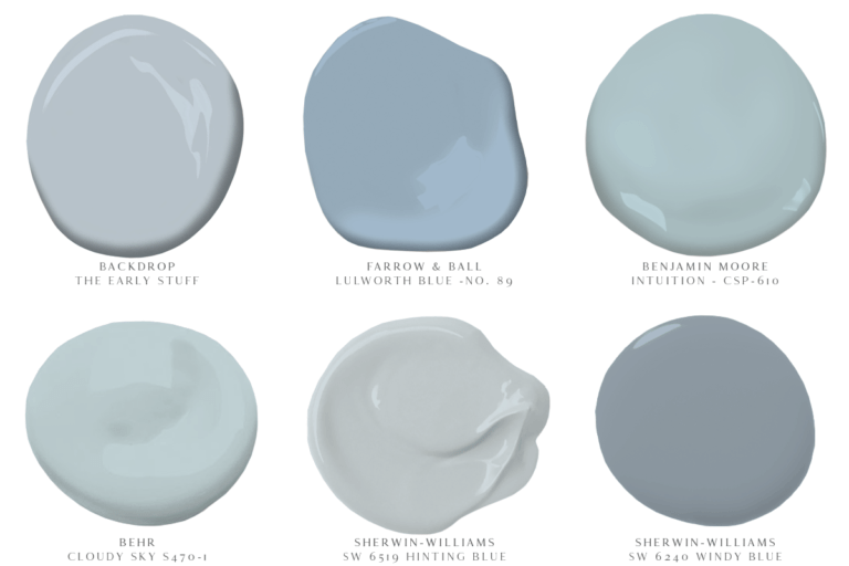 The Best Sky Blue Paint Colors Ideas and Sources - West | South