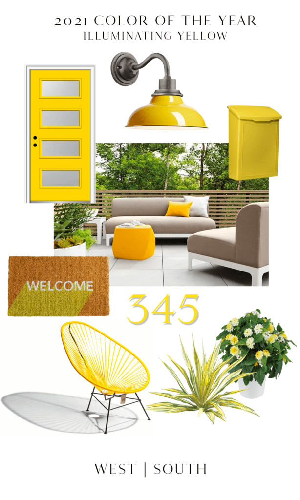 The Best Vibrant Yellow Paint Colors - West | South